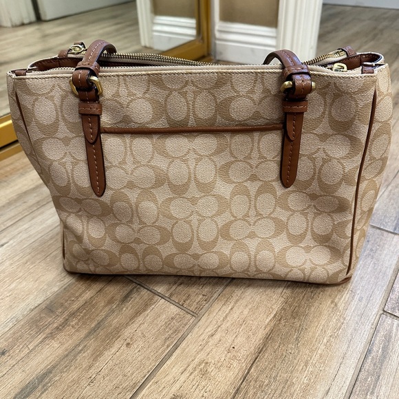 Coach | Bags | Elegant Tan Designer Womens Bag | Poshmark